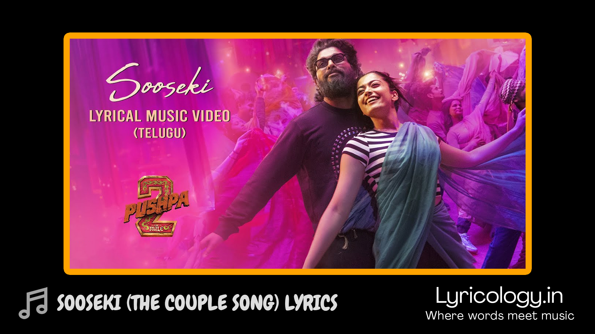 SOOSEKI (The Couple Song) Lyrics – Pushpa 2 The Rule Telugu Movie ...